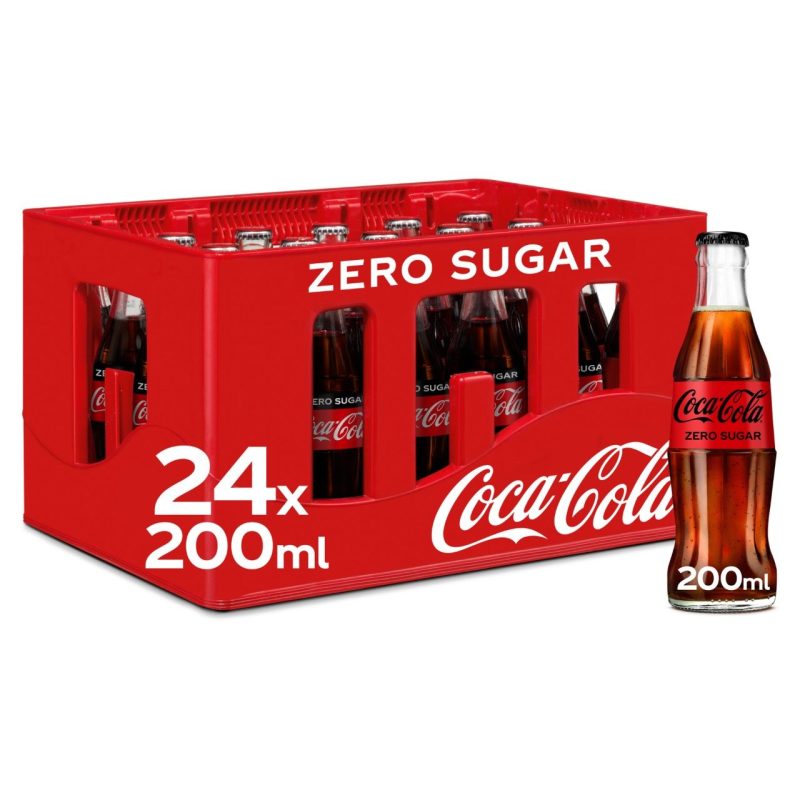 Coca Cola Zero 20cl Horeca Flesjes Krat 12.70 Aanbieding