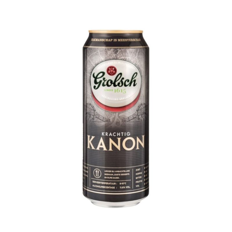 Grolsch Kanon Bier Blikjes 50cl Tray PRIJS 30.55 bestellen Aanbieding