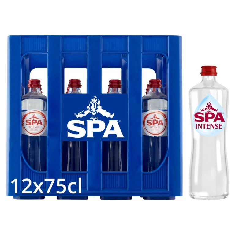 Spa Rood Intense glazen Fles 75cl Krat 12 Stuks (glazen fles) PRIJS 11. ...