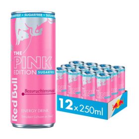 Red Bull Pink Edition Blikjes 25cl Tray PRIJS 13,25 Aanbieding