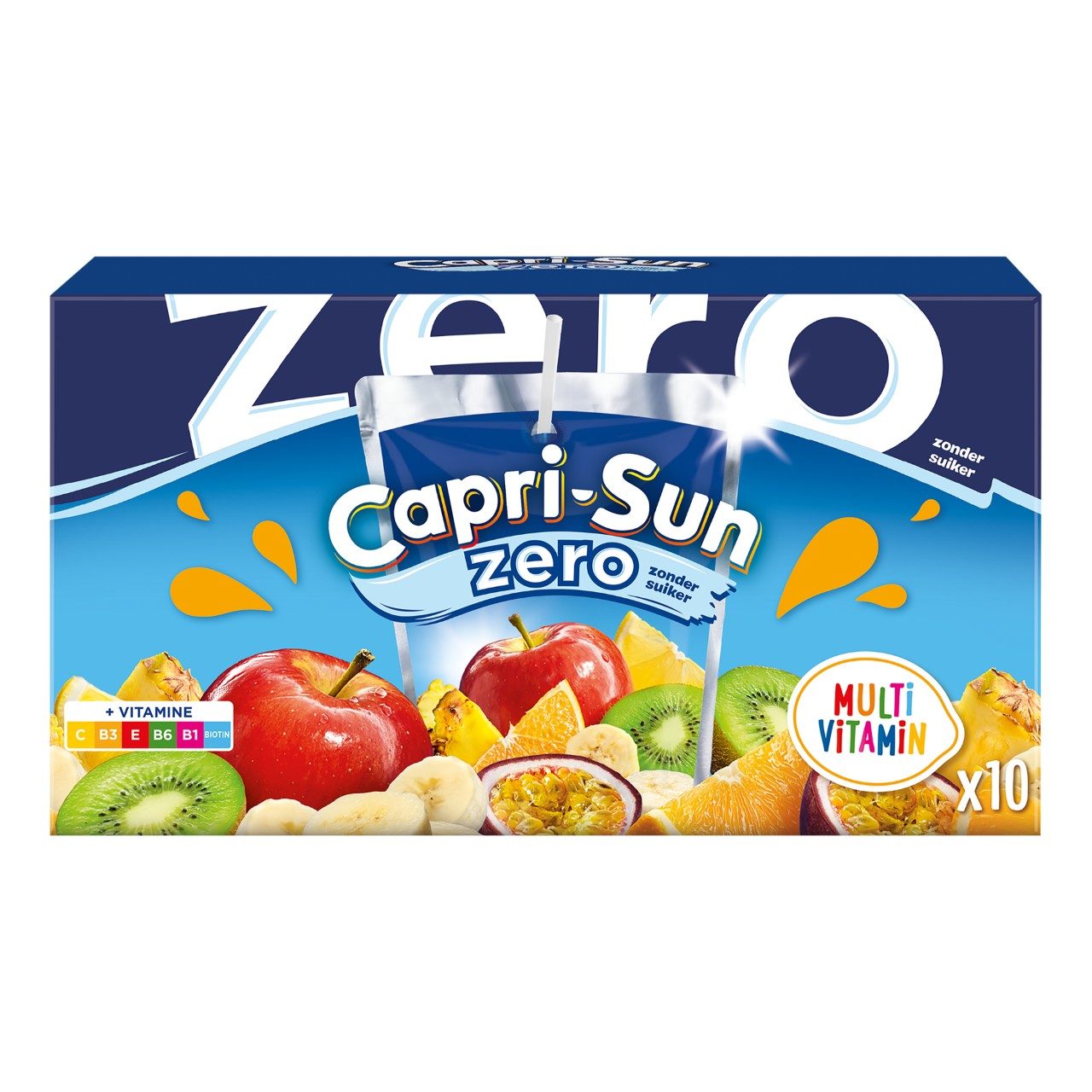 Capri Sun Zero Multivitamine Pakjes 20cl PRIJS 14,95 Aanbieding