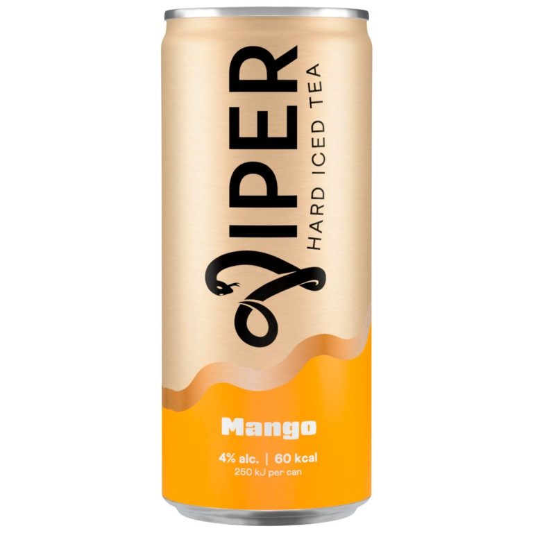 Viper Iced Tea Mango 25cl Hard Seltzer 25cl Tray 12 Blikjes 15,80