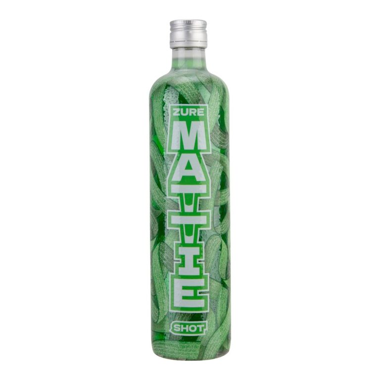 Zure Mattie Groen Shot 70cl – Frisse, Zure Likeur Prijs 10,45